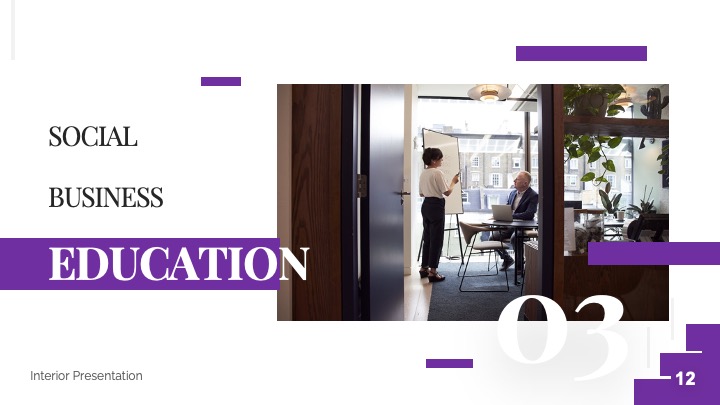 Elegance Decor Interior PowerPoint Template, Presentation Templates