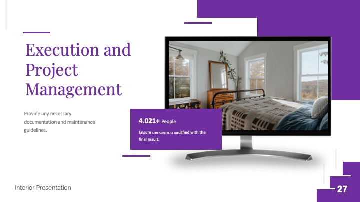 Elegance Decor Interior PowerPoint Template, Presentation Templates