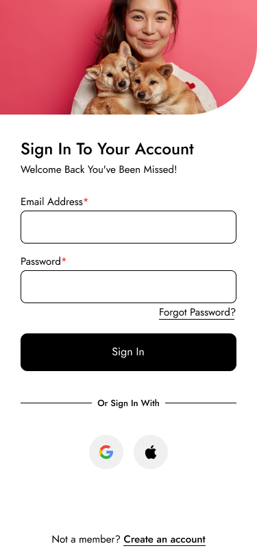 PetPerks - Pet Store eCommerce Figma Mobile App UI Kit by DexignZone