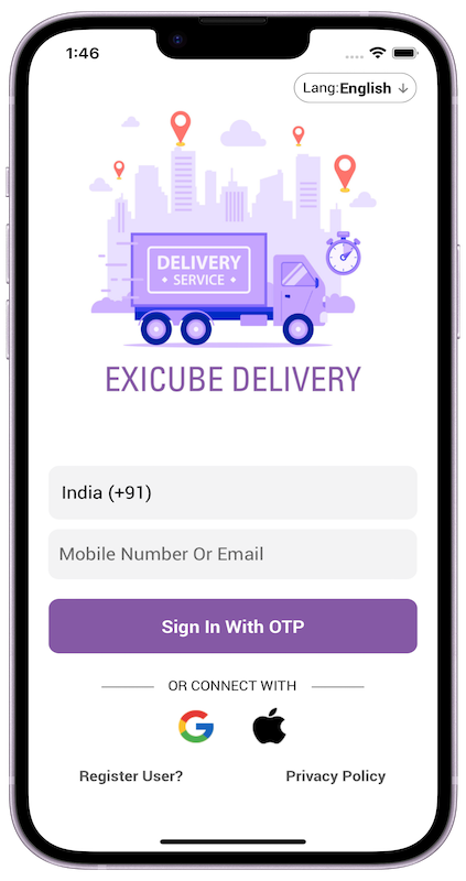 Exicube Delivery App by exicube | CodeCanyon
