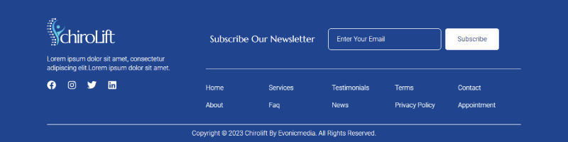Chirolift - Physiotherapy & Chiropractic Elementor Template Kit by ...
