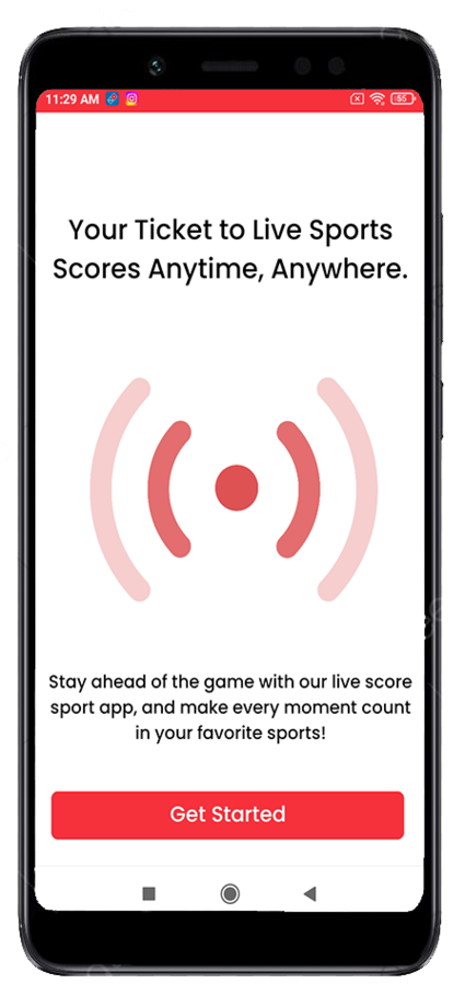 Live Score Sport App - Fantasy Sports App | Sport App React Native iOS ...