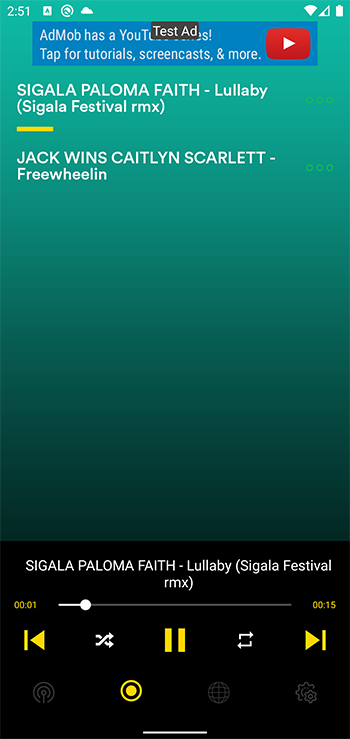 Simple radio (android) by QODO | CodeCanyon