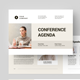 Conference Agenda | MS Word & Indesign, Print Templates | GraphicRiver