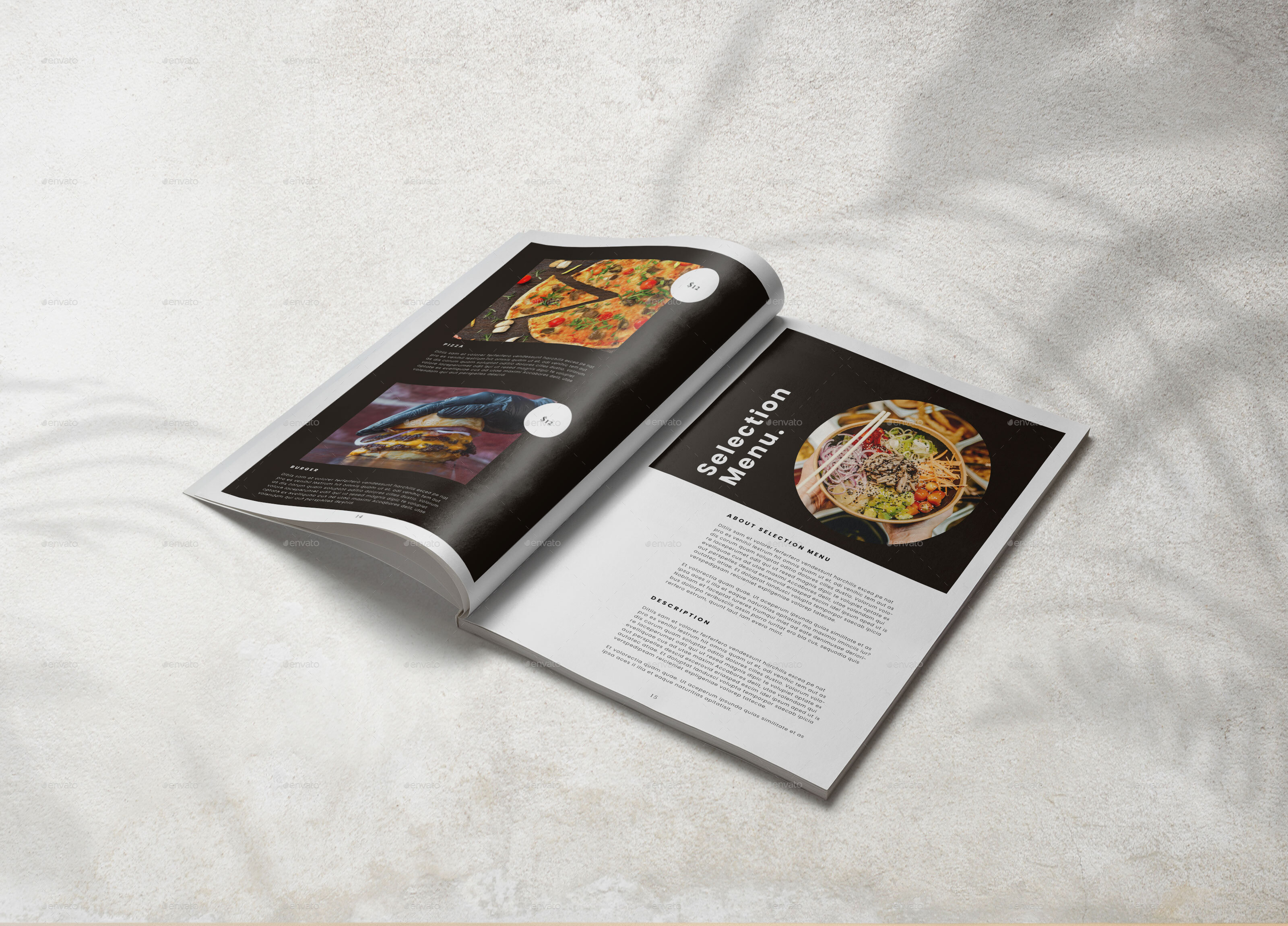 Restaurant & Food Magazine Template, Print Templates | GraphicRiver