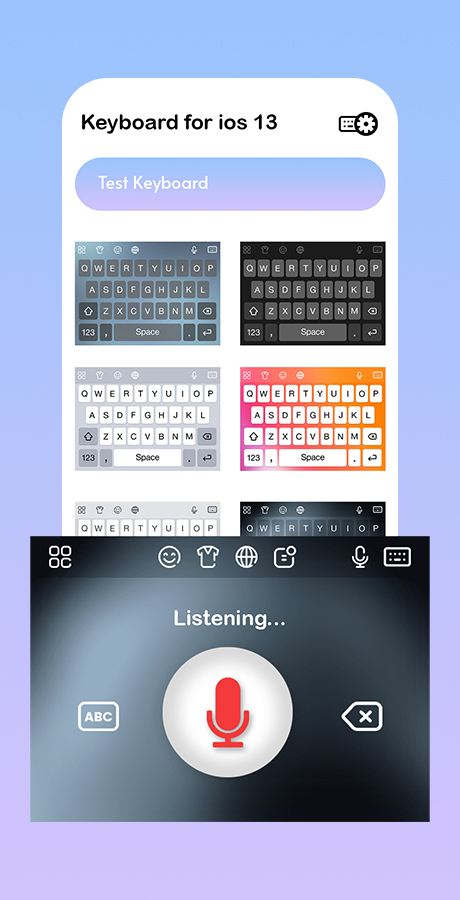 Keyboard For iOS 13 - Keyboard For iPhone 12 - iPhone Keyboard - iOS ...