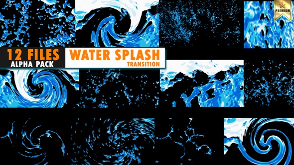 2D Water Splash, Motion Graphics | VideoHive