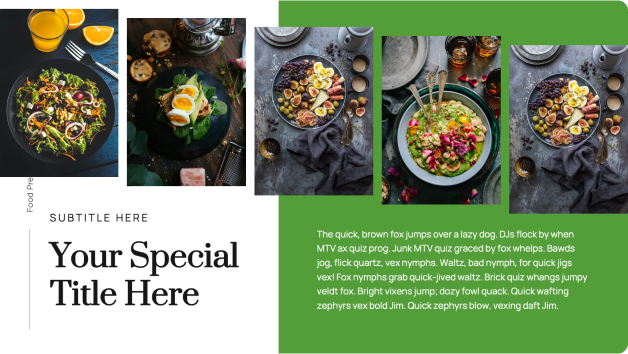 Foodly - Food and Culinary Keynote Presentation Template, Presentation ...