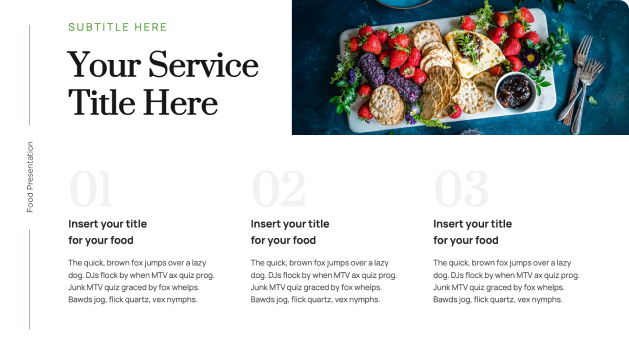 Foodly - Food and Culinary Keynote Presentation Template, Presentation ...