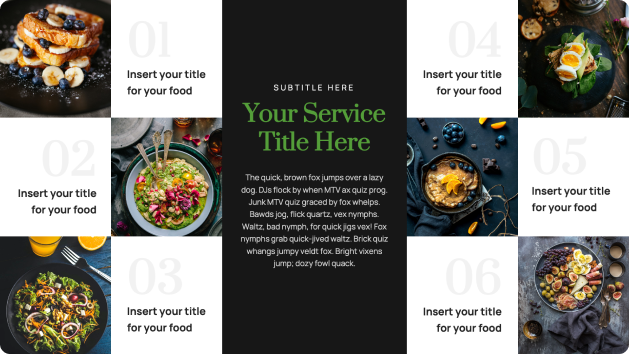 Foodly - Food and Culinary Keynote Presentation Template, Presentation ...