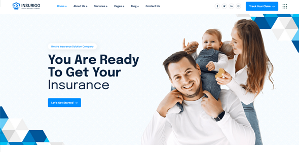 Insurigo - Insurance WordPress Theme by rs-theme | ThemeForest