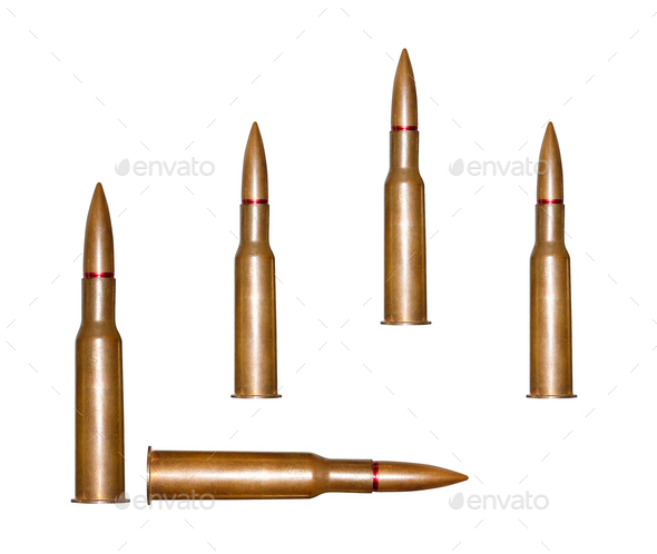 rifle bullets Stock Photo by ozaiachin | PhotoDune