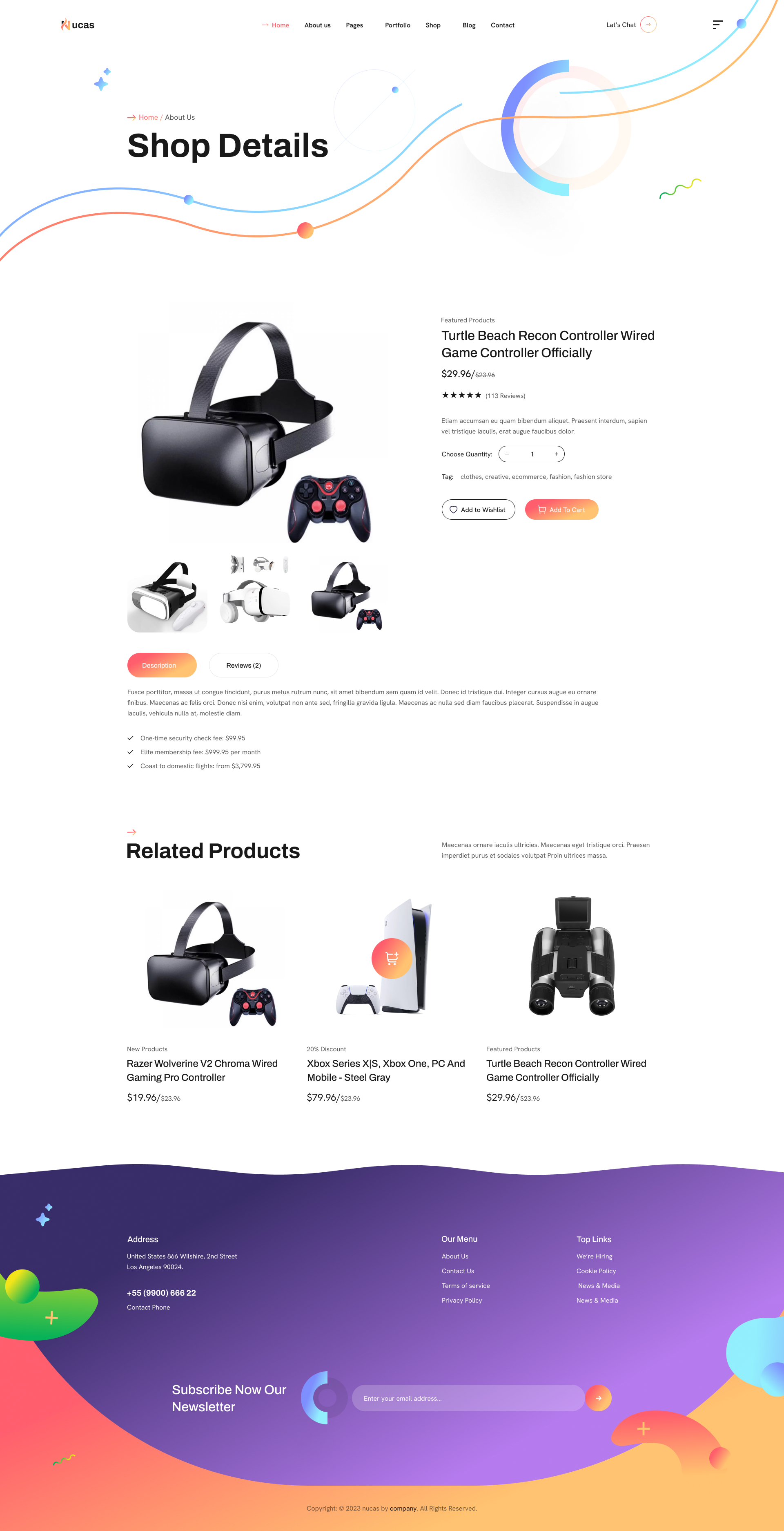 Nucas - SEO & Digital Marketing Figma Template by creativemela ...