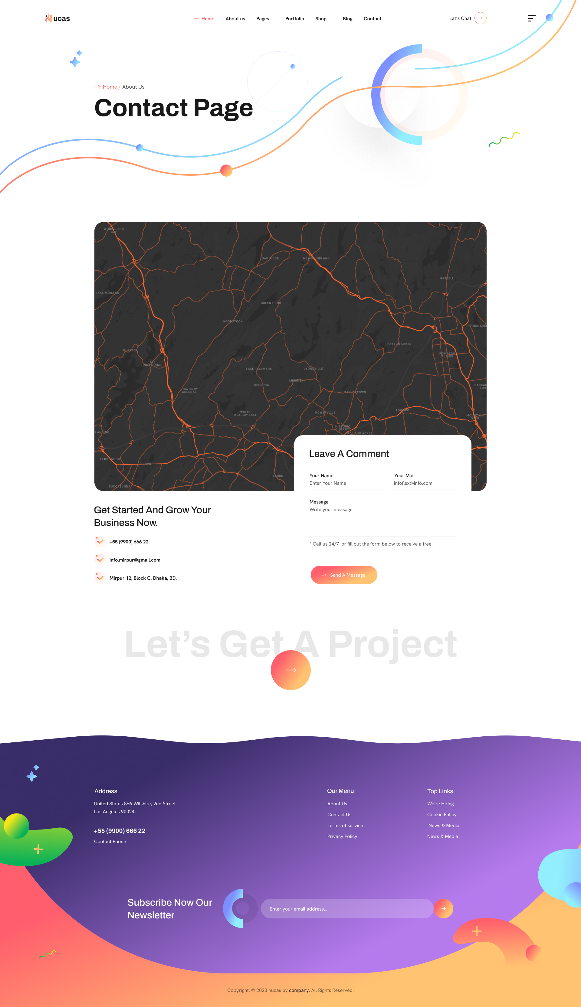 Nucas - SEO & Digital Marketing Figma Template by creativemela ...