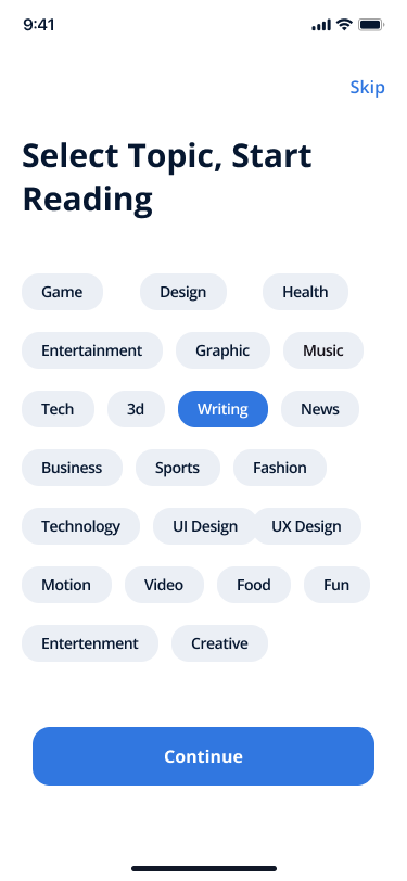 View - Article & Blog React Native Expo App Ui Kit by lalaWeb | CodeCanyon
