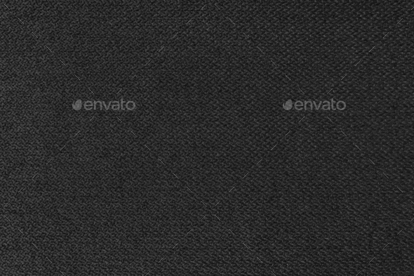 Textile Background, Black Coarse Fabric Texture, Jacquard Woven ...