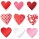 Heart Sticker Set, Vectors | GraphicRiver