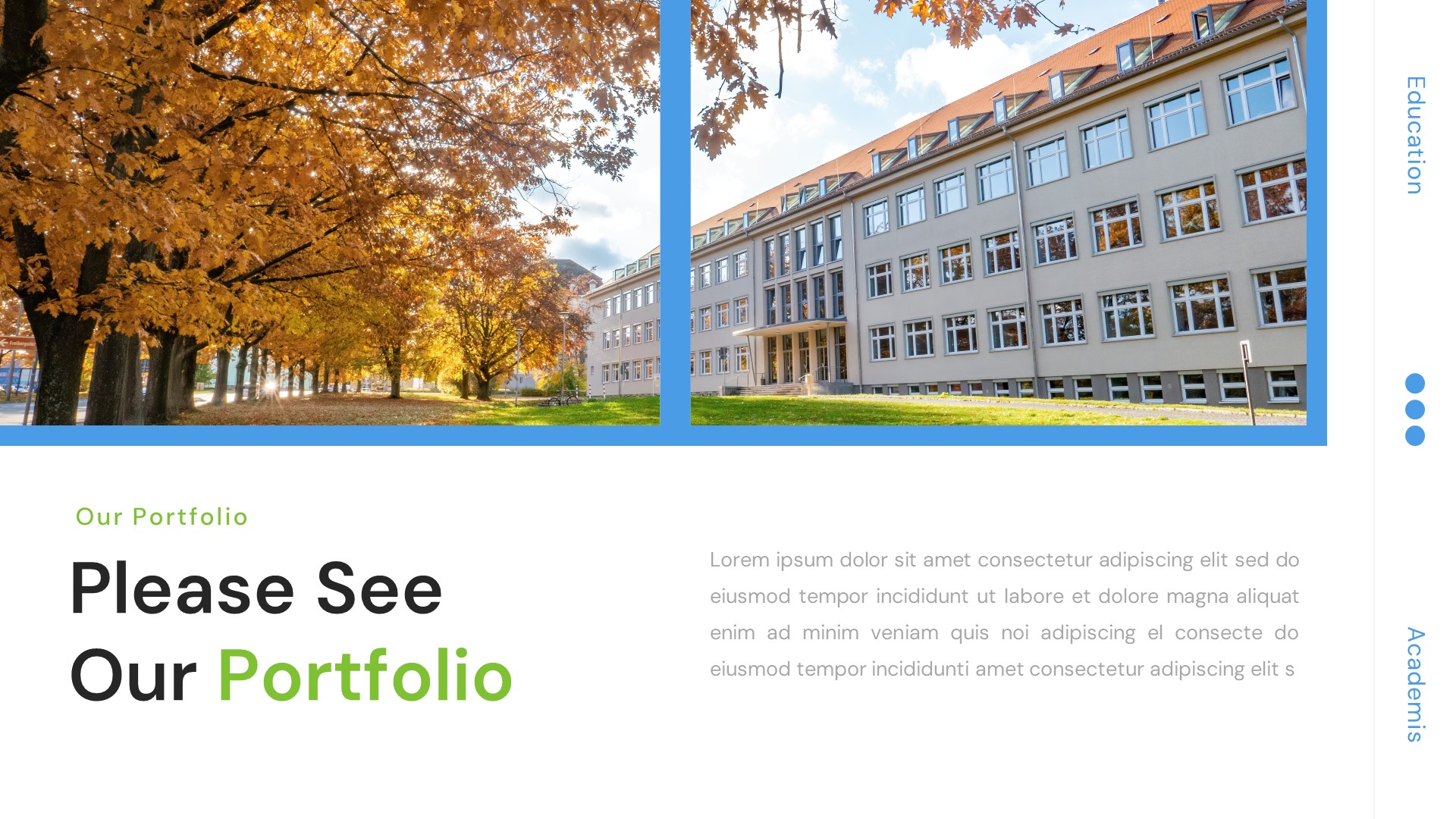 Academis - Education University PowerPoint Template, Presentation Templates