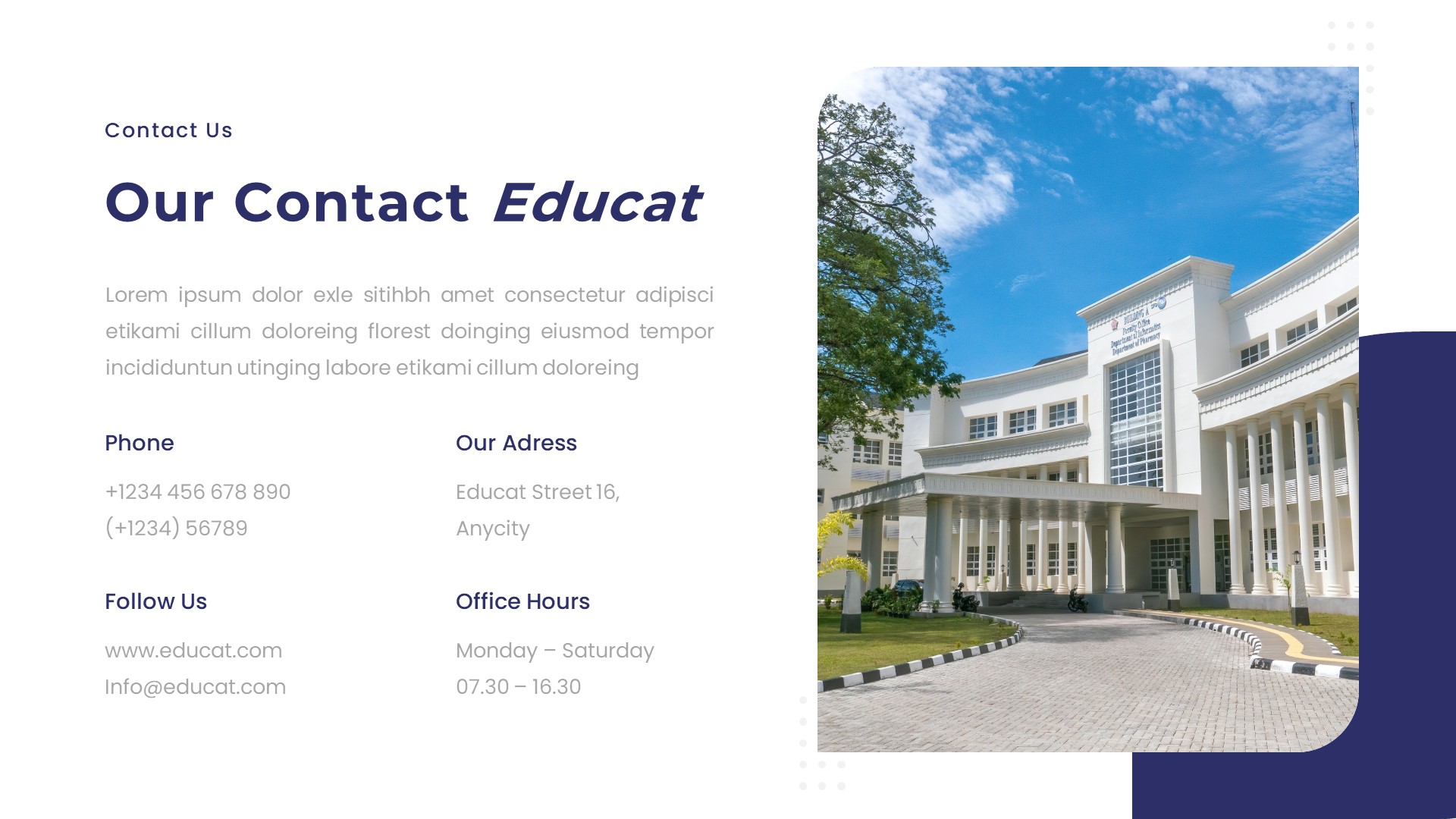 Educat – Education PowerPoint Template, Presentation Templates ...