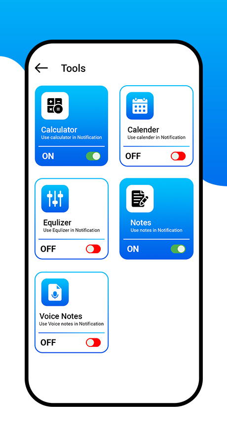 Notification Quick Tool Access - Notisave - NotifyBuddy - Notification ...