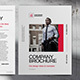Red Company Brochure Layout, Print Templates | GraphicRiver