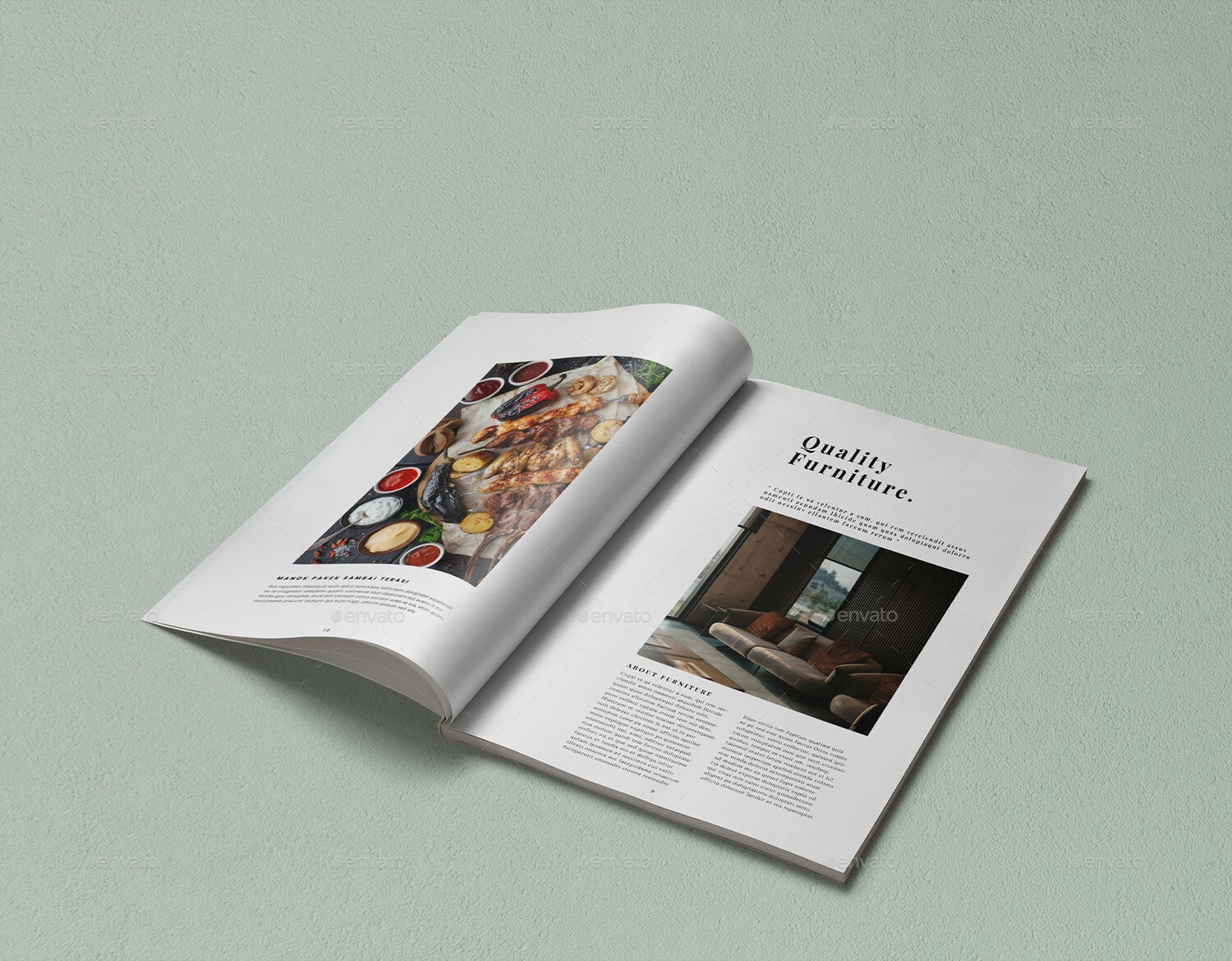 Food Magazine, Print Templates | GraphicRiver