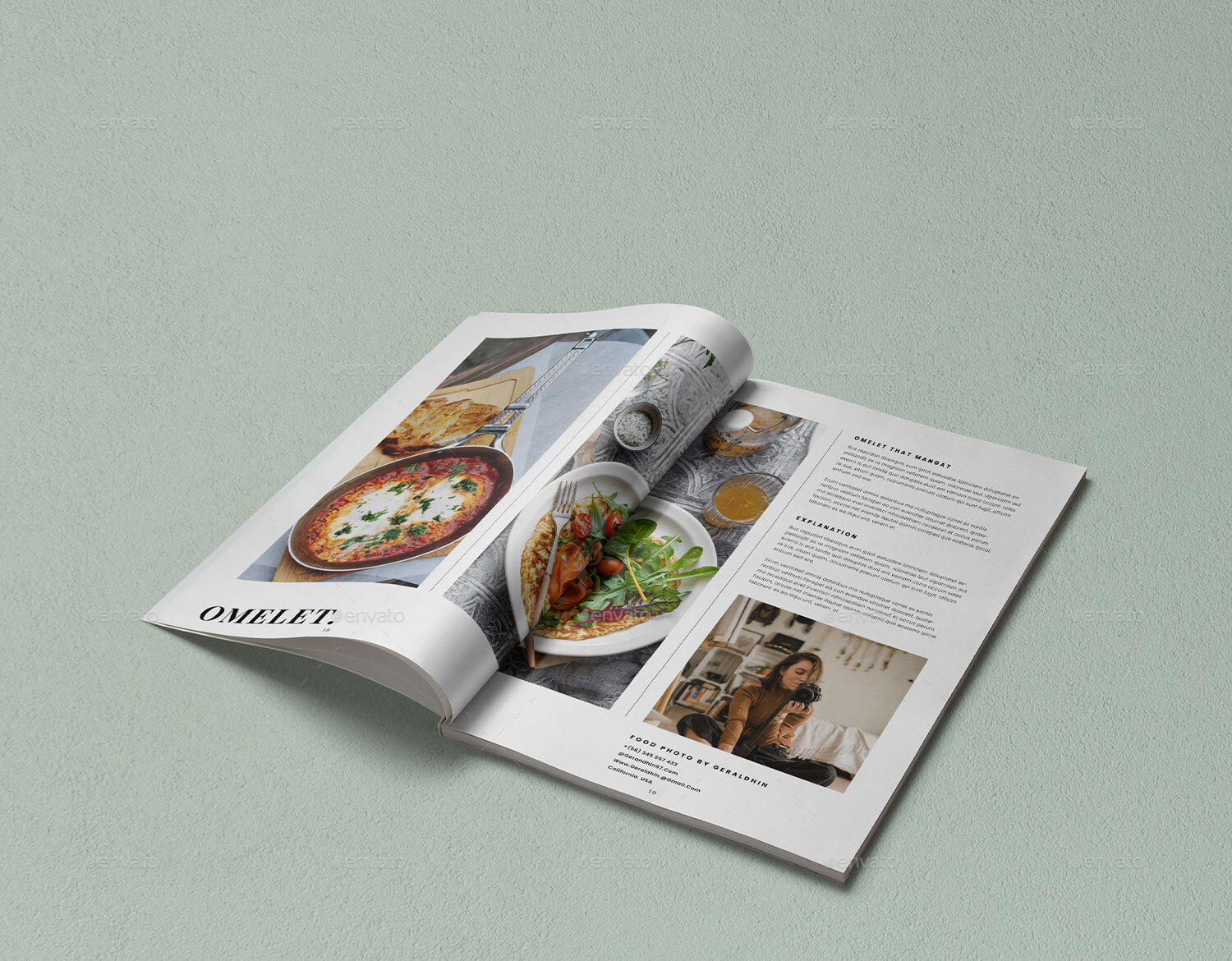Food Magazine, Print Templates | GraphicRiver