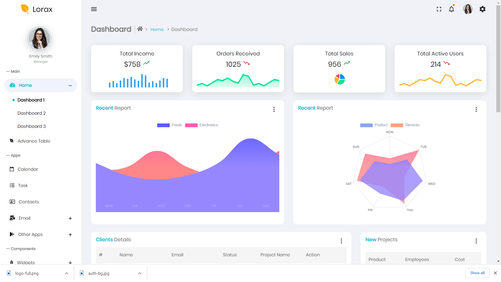 Lorax - Angular 17+ Material Design Admin Template by redstartheme