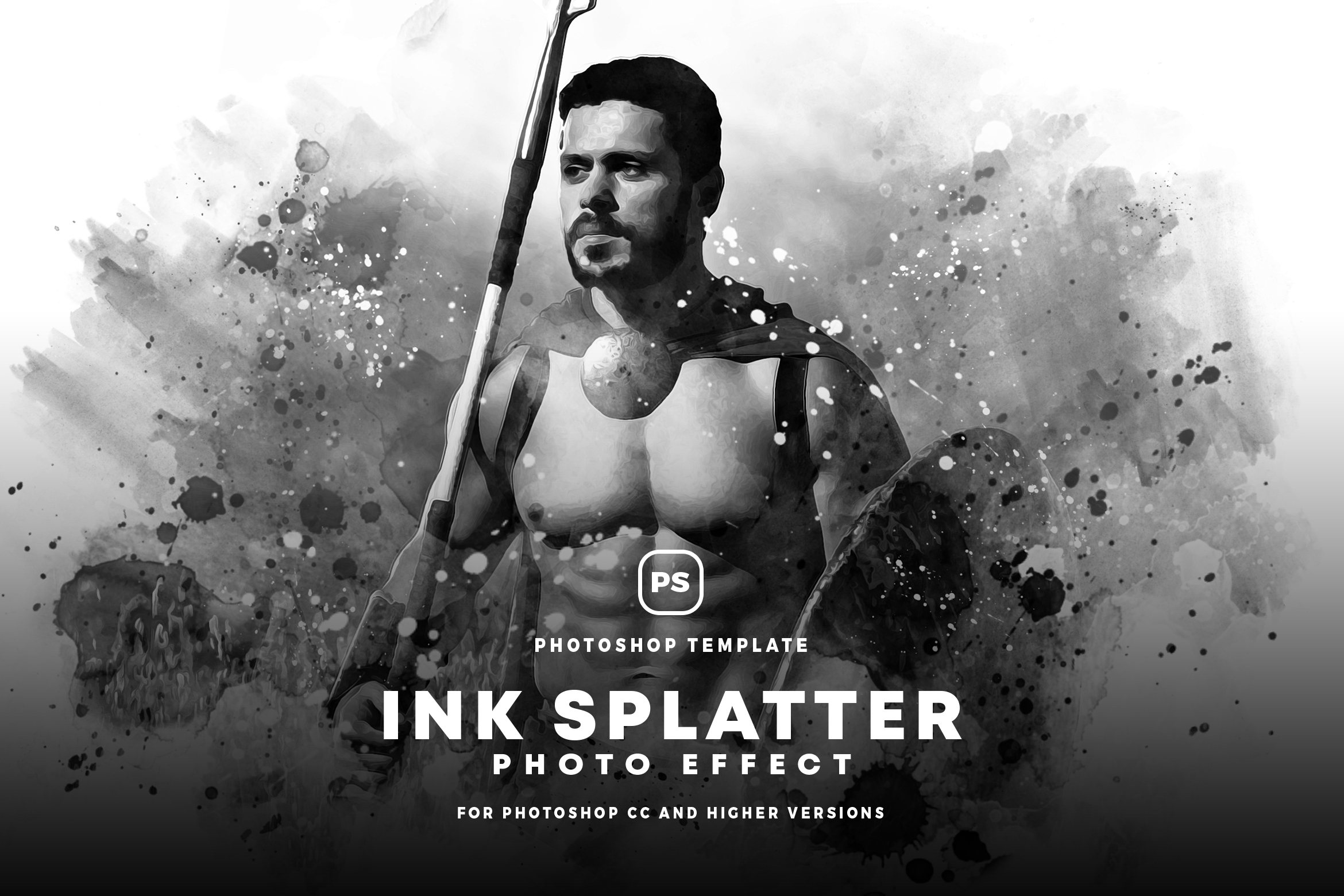 Ink Splatter Photo Effect, Add-ons | GraphicRiver