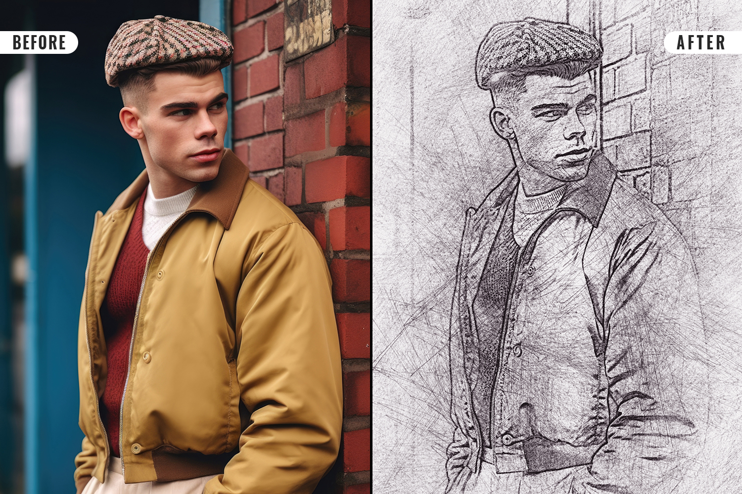 Sketch Art Effect, Add-ons | GraphicRiver