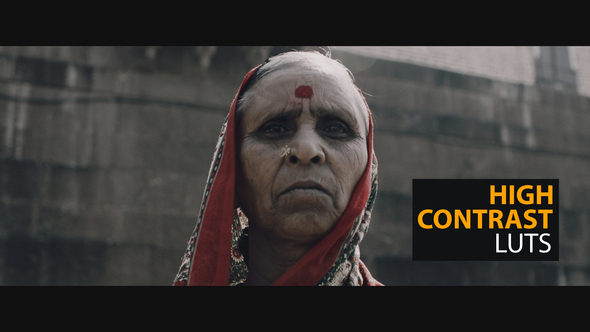 High Contrast Film LUTs, Apple Motion Templates | VideoHive