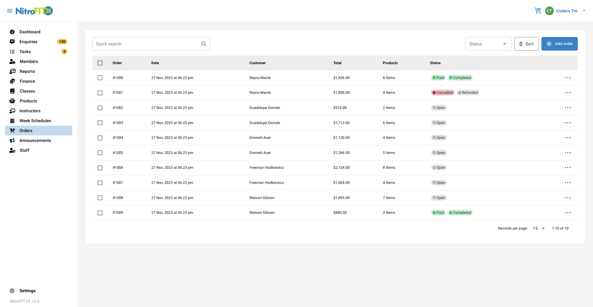 NitroFIT28 | Fitness & Gym Management System by coderstm | CodeCanyon