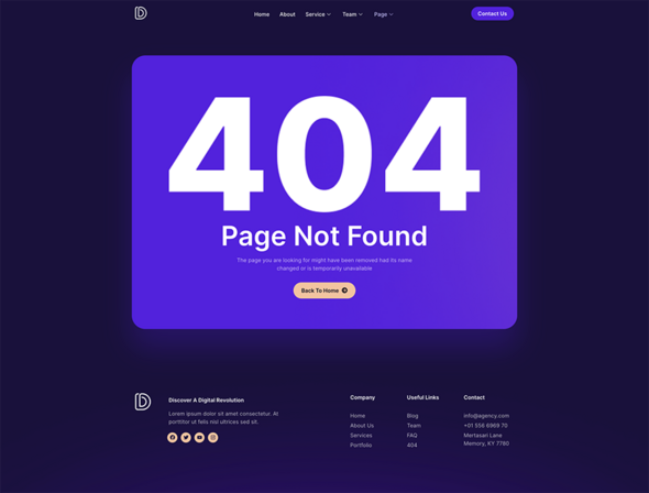 Digenzy - Creative Digital Agency Elementor Template Kit by holylinedesign