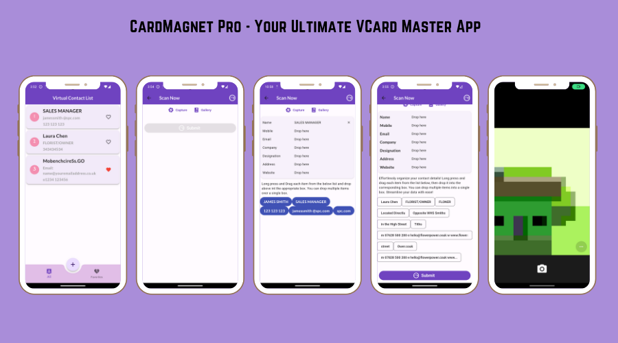 CardMagnet Pro - Your Ultimate VCard Master App | Flutter & Sqlite ...
