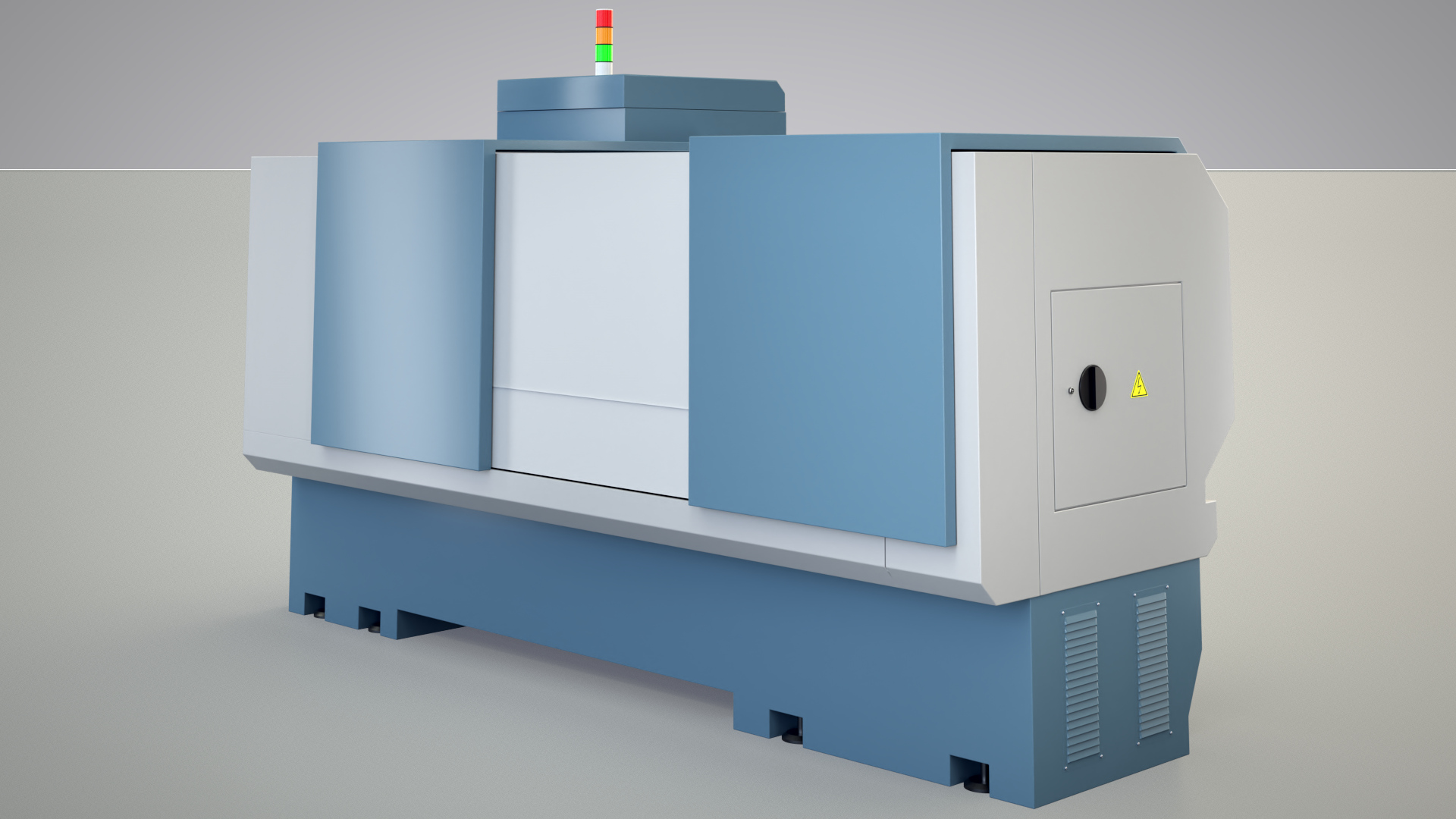 CNC Lathe SMTCL KE80 2000 by Experienceplus | 3DOcean