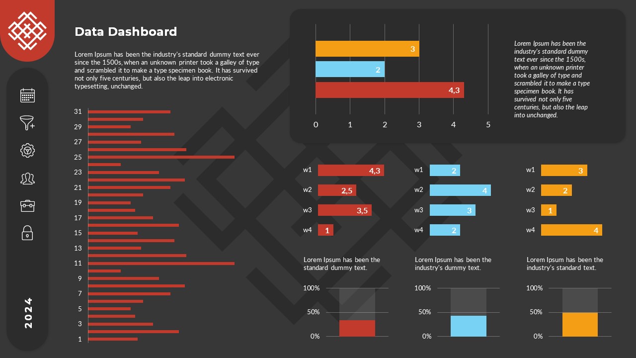 Belobog Data Dashboards PowerPoint Presentation Template, Presentation ...