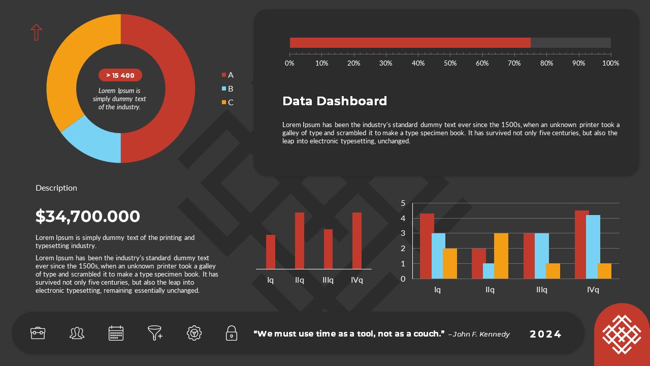 Belobog Data Dashboards PowerPoint Presentation Template, Presentation ...