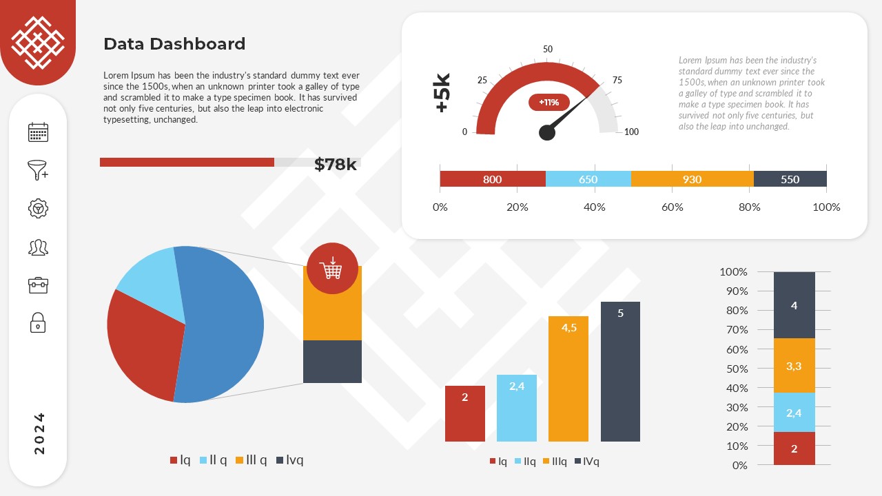 Belobog Data Dashboards PowerPoint Presentation Template, Presentation ...