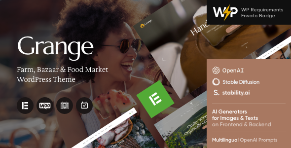 Grange - Farm WordPress Theme by AncoraThemes | ThemeForest