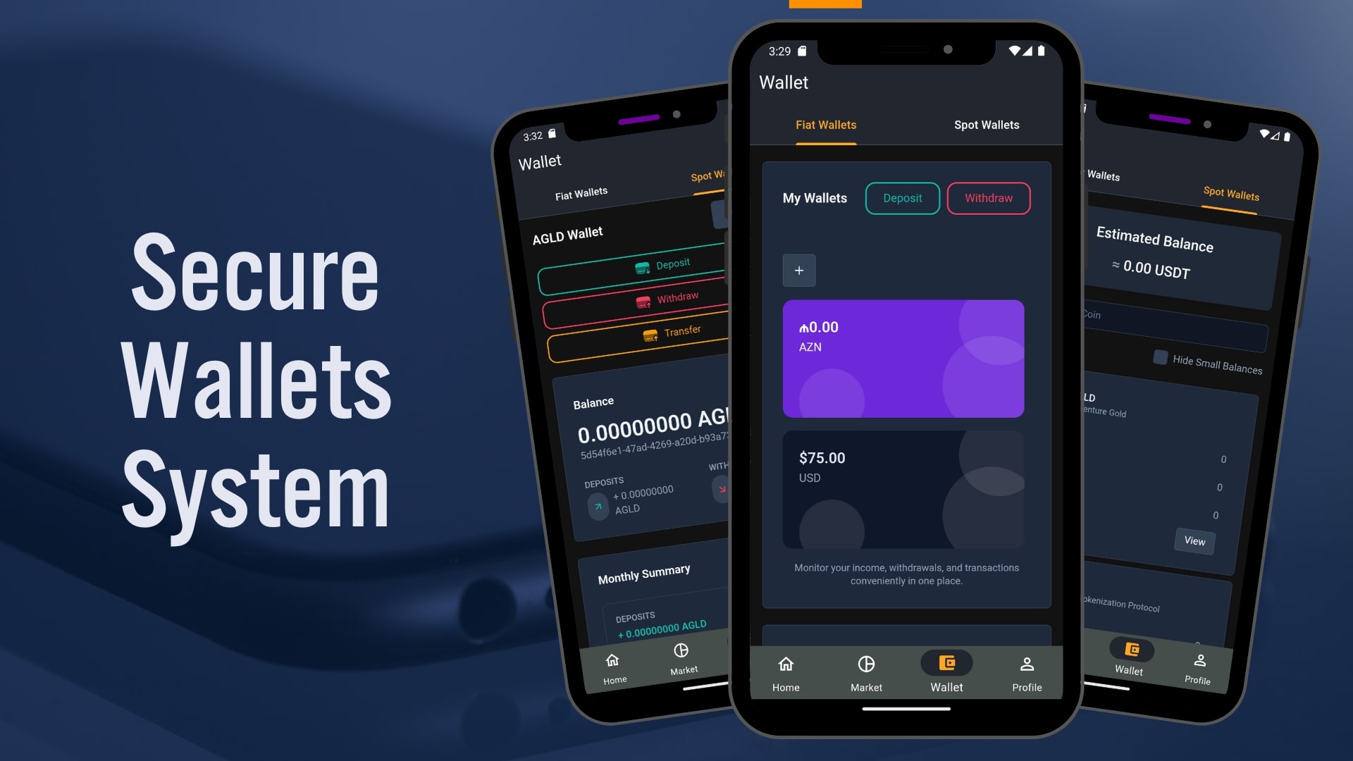 Bicrypto Mobile - Fully Native Flutter Mobile App for Bicrypto by MashDiv