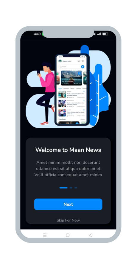 Maan News- Laravel Magazine Blog & News Flutter Full App with Android & iOS AdMob by Acnoo