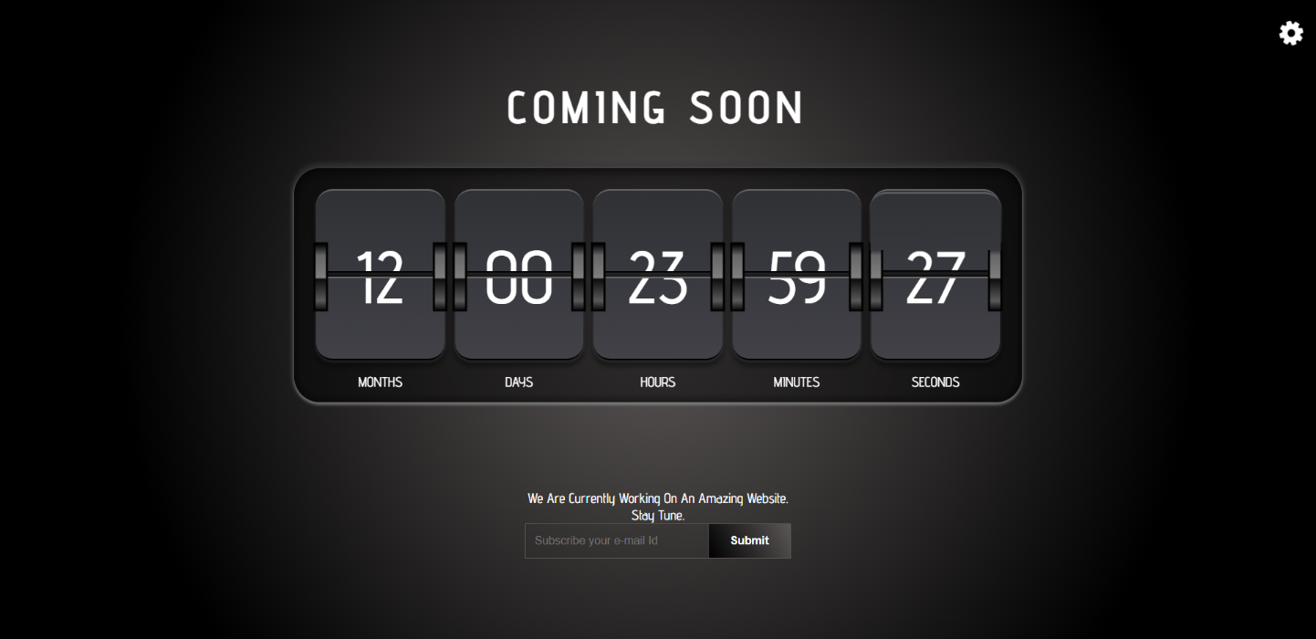 Coming Soon Timer | Countdown Timer | Multicolor Countdown by Pahil369