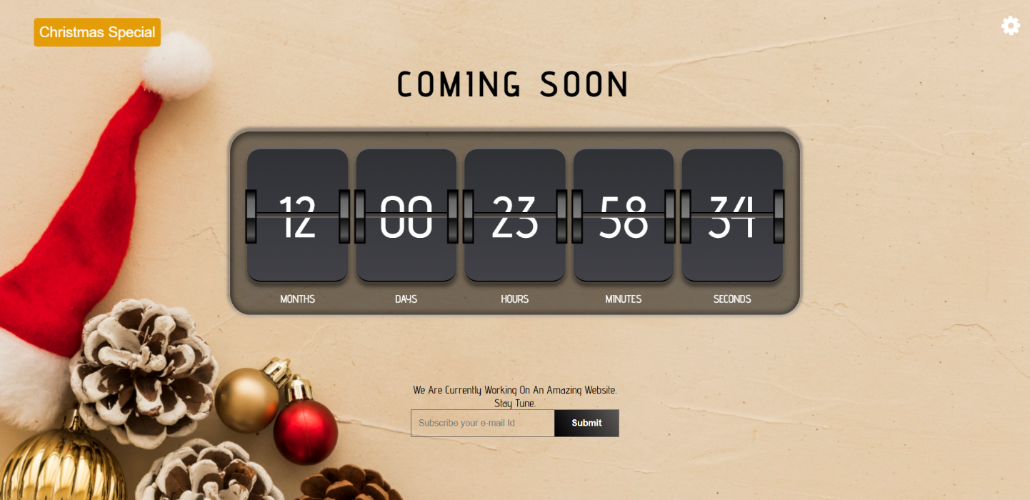 Coming Soon Timer | Countdown Timer | Multicolor Countdown by Pahil369