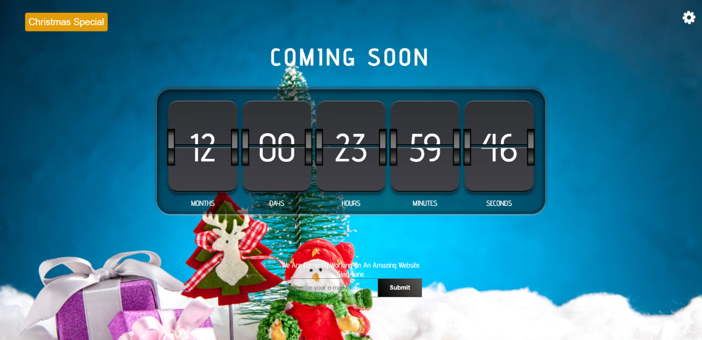 Coming Soon Timer | Countdown Timer | Multicolor Countdown by Pahil369