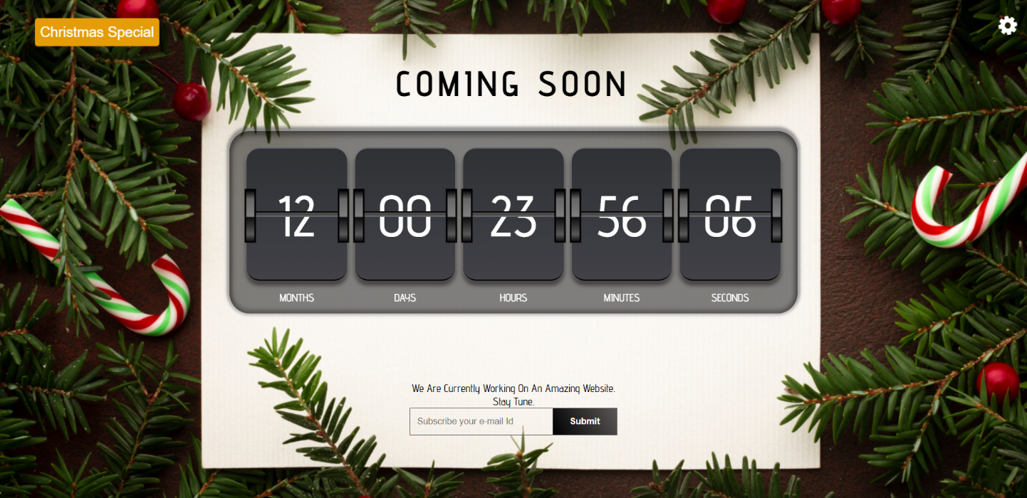 Coming Soon Timer | Countdown Timer | Multicolor Countdown by Pahil369
