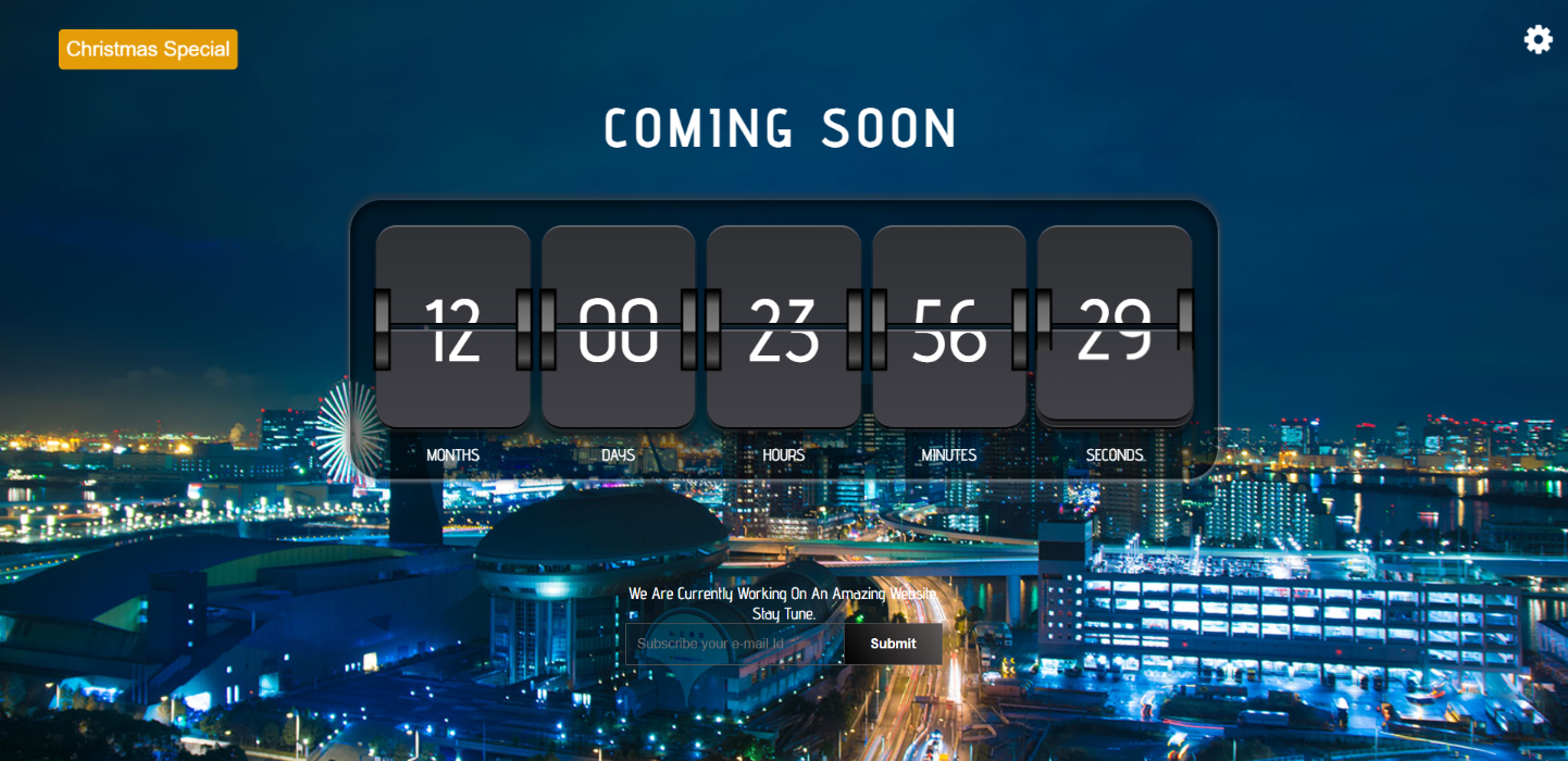 Coming Soon Timer | Countdown Timer | Multicolor Countdown by Pahil369