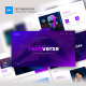 Techverse - Technology Keynote Presentation Template, Presentation ...