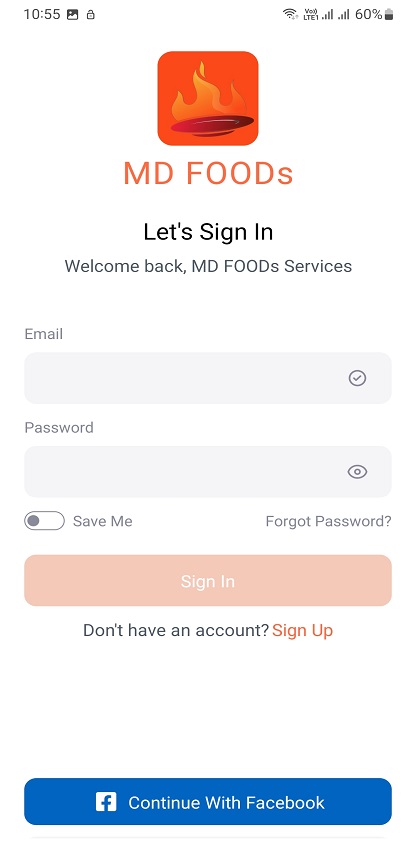 MD FOODs- Complete food delivery, diet plan app with latest UI & AI ...