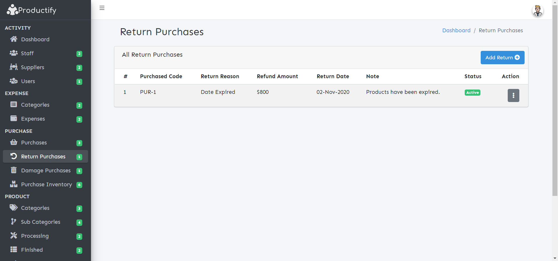 Productify::Production Management System by Codeshaperbd | CodeCanyon