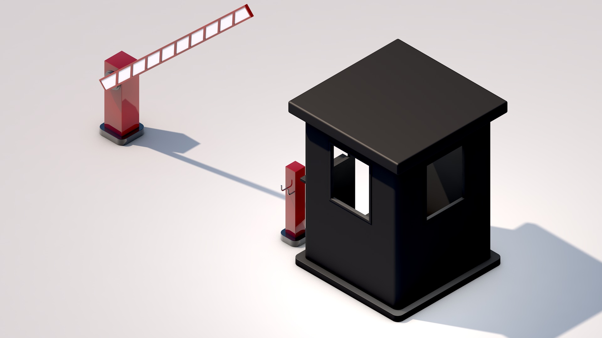 Checkpoint Gate by Gergedan | 3DOcean